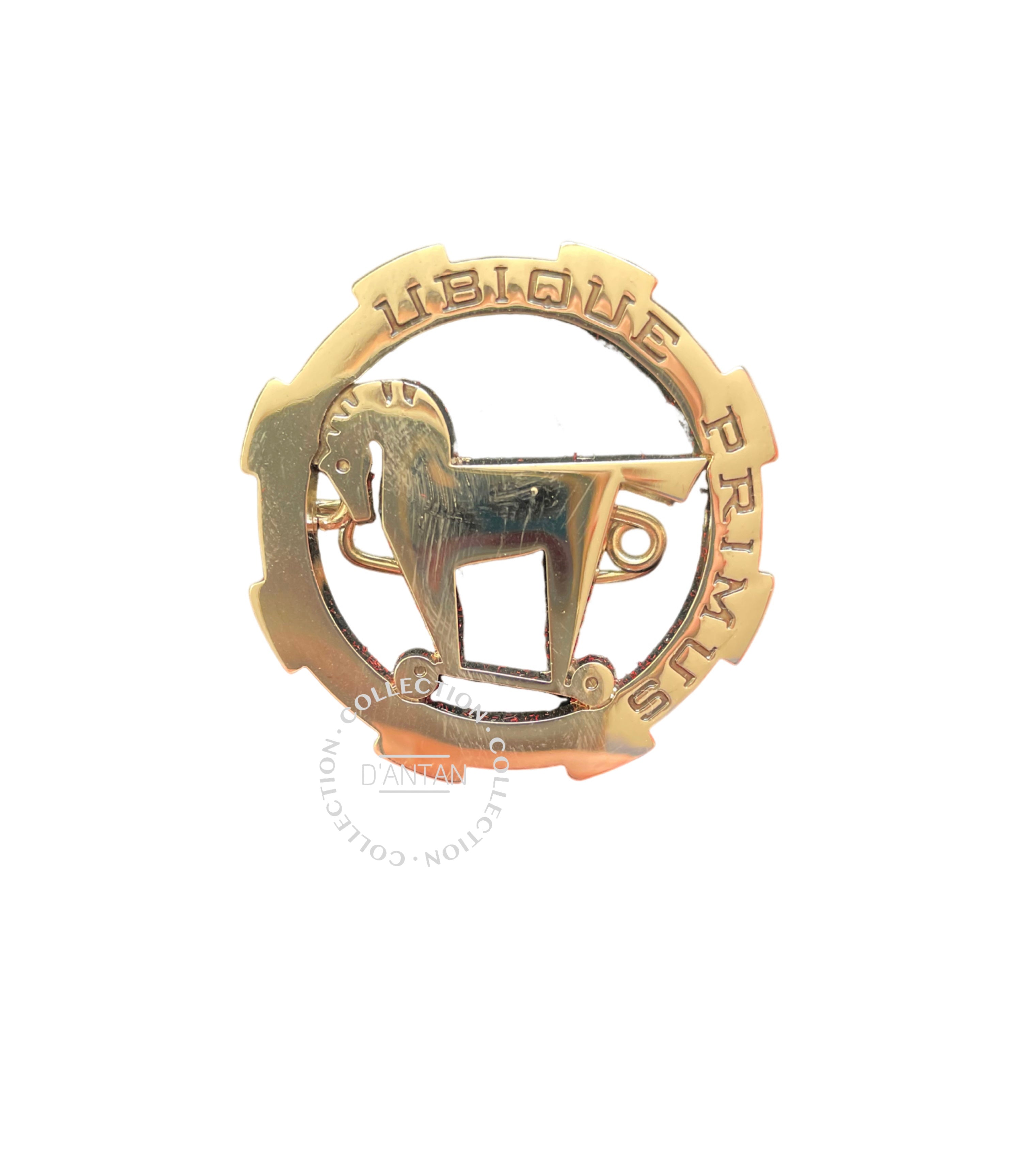 Insigne/Badge/Pucelle Militaire Français 1 er RCA Régiment de Chasseur ...