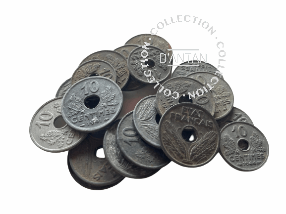Coin 10 Centimes FRENCH STATE 1941-1944 – COLLECTION D'ANTAN